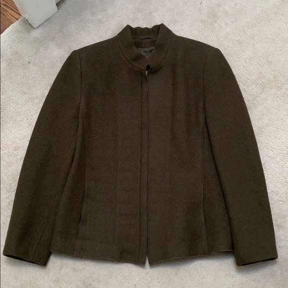 Basler | Jackets & Coats | Wool Jacket Olive Army Green Basler 0 Wool ...